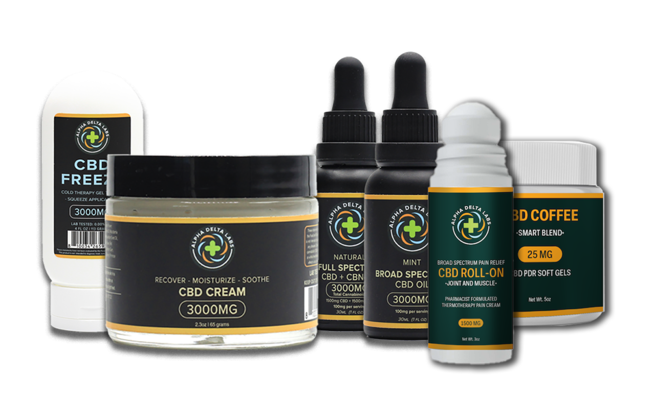 High Quality CBD with Natural Ingredients - Alpha Delta CBD